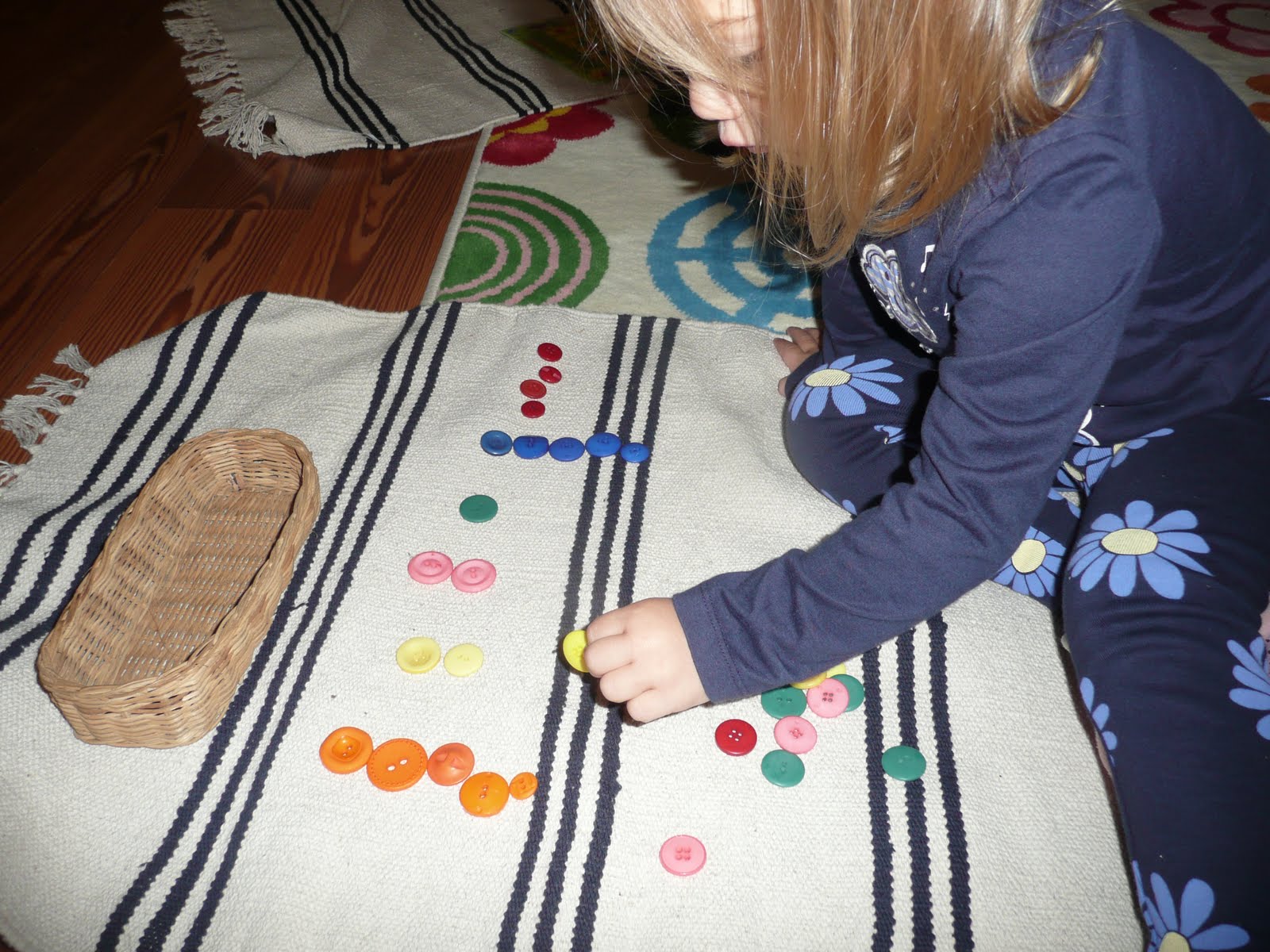 Montessori Teachings: Sorting!