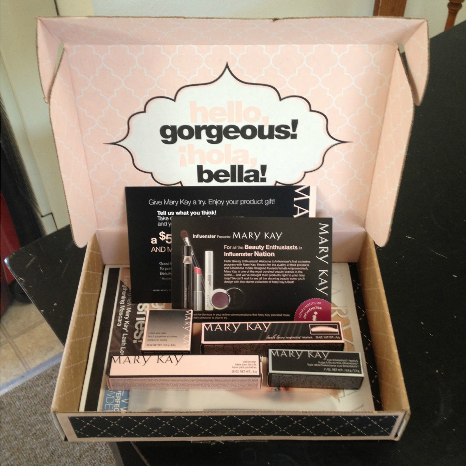 Sweet Home Santa Barbara: Mary Kay Influenster Box Reveal