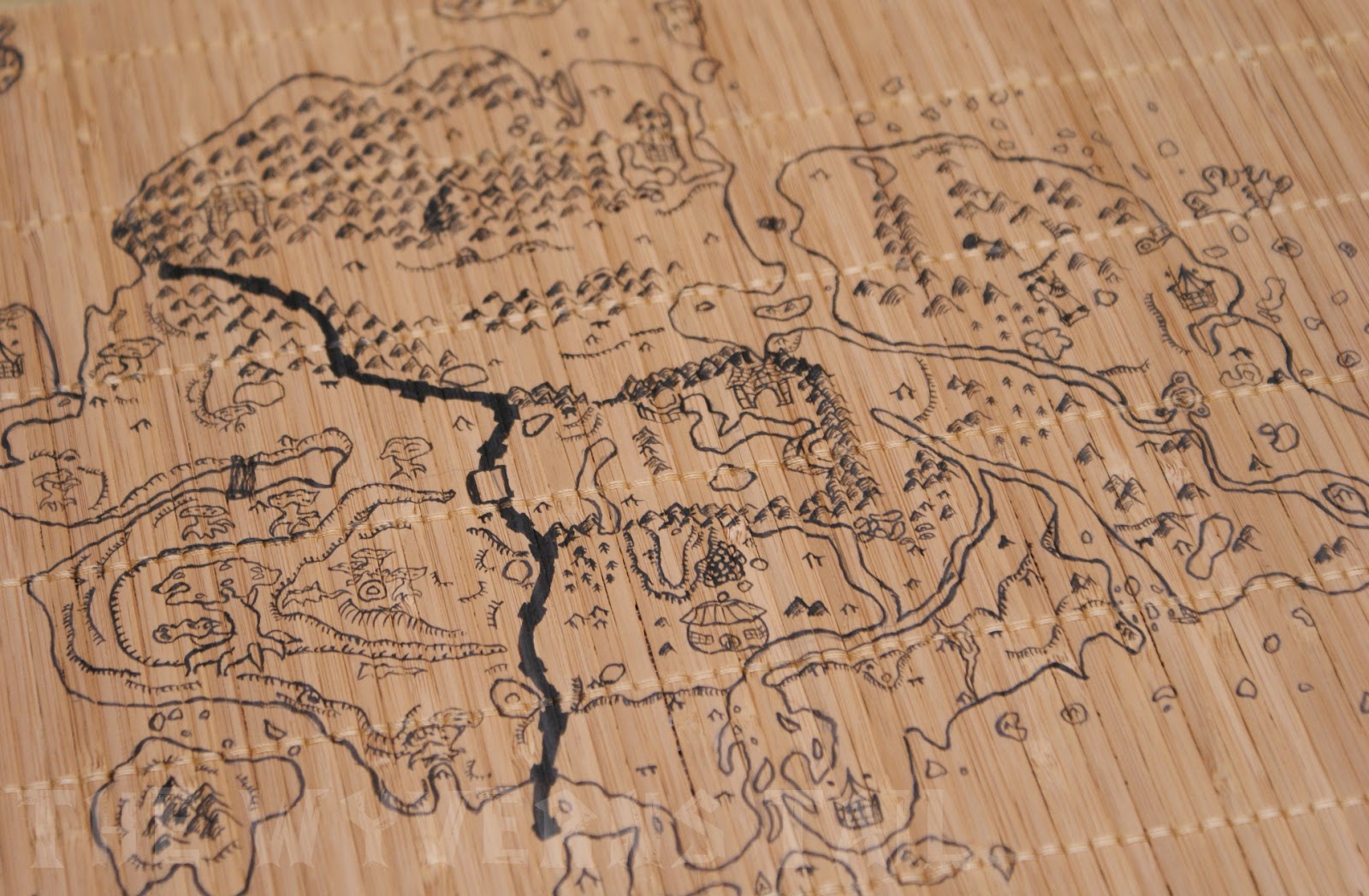 WWC: Bamboo and Ink Map of Pandaria | The Wyvern's Tail - World of ...
