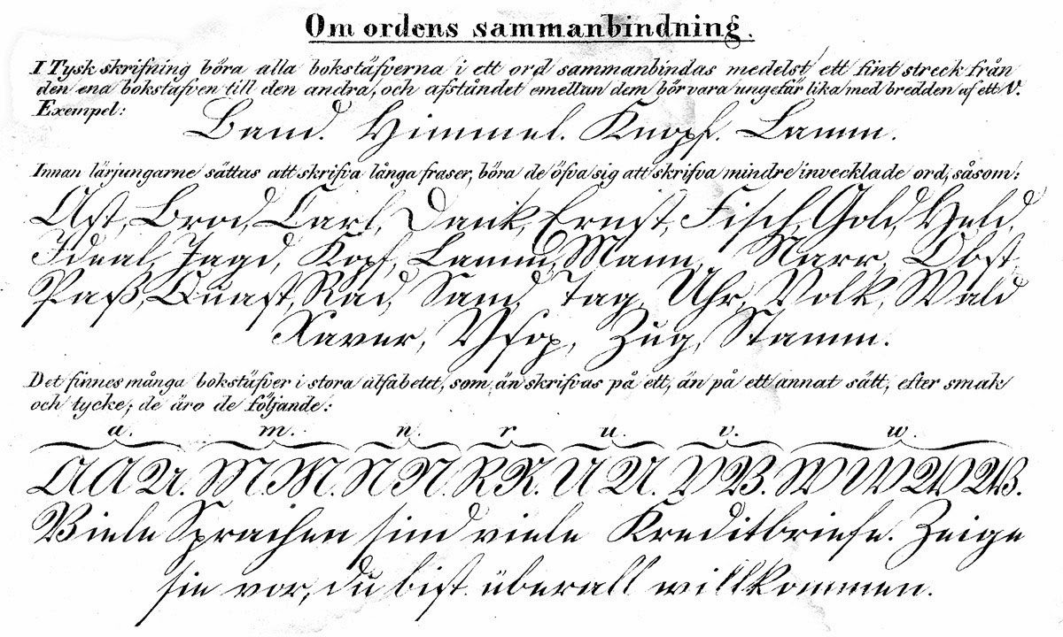 Faktoider: Tysk skrifning 1858