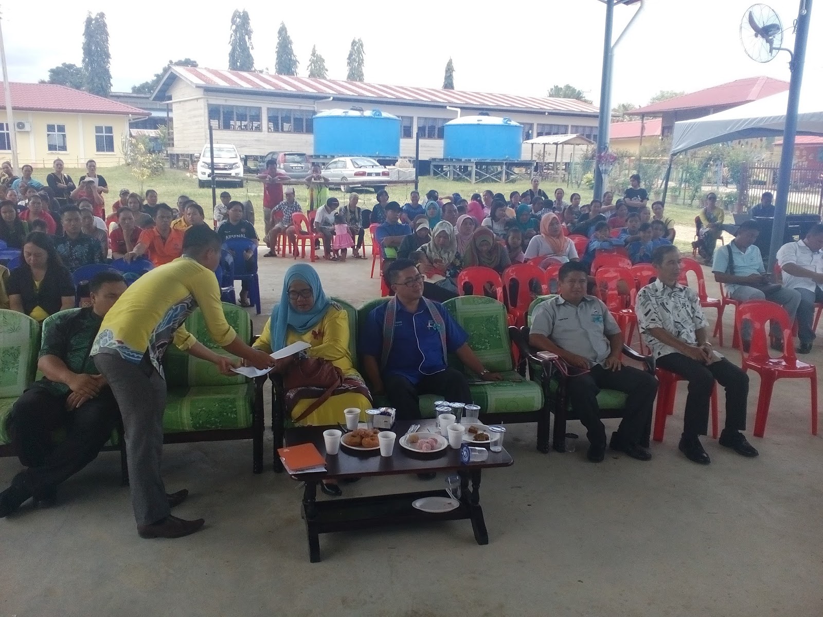KAMPUNG TONOBON BARU, KENINGAU, SABAH: PERASMIAN DEWAN TERBUKA SEKOLAH ...
