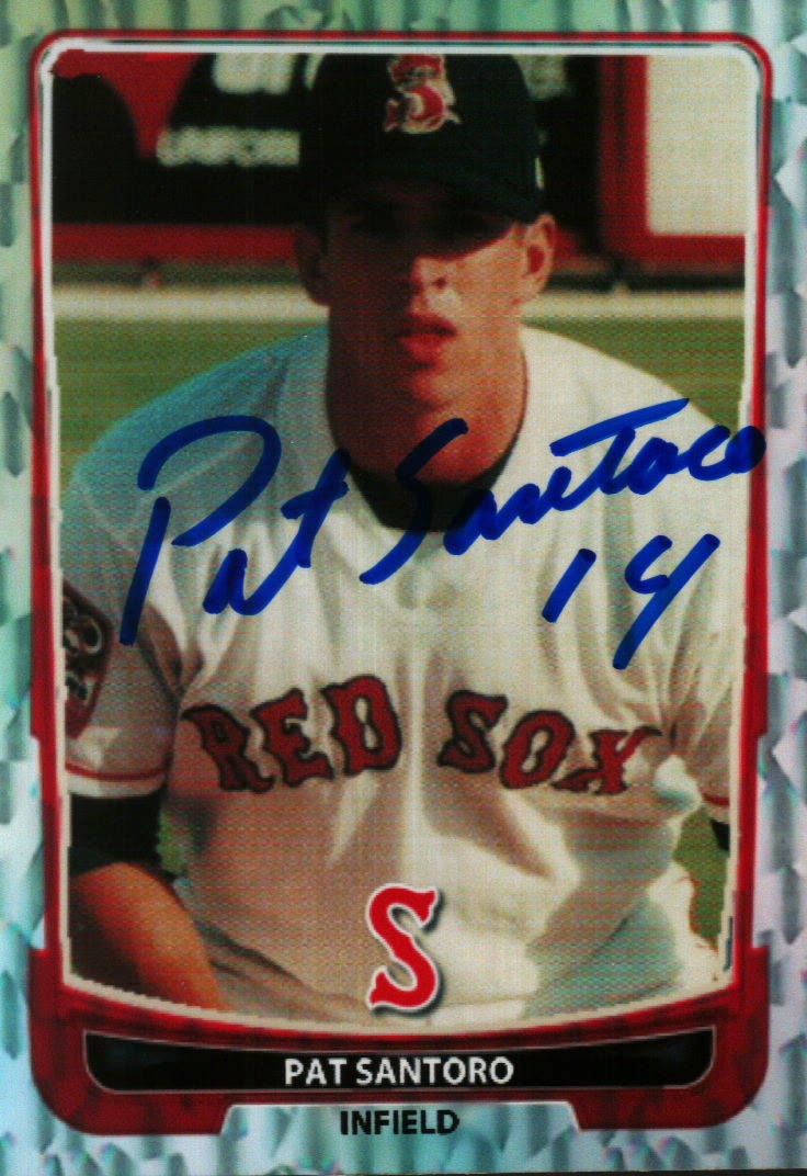 Jackson's Autographs: IP Pat Santoro Autograph recap---he came to my house to sign my cards ...