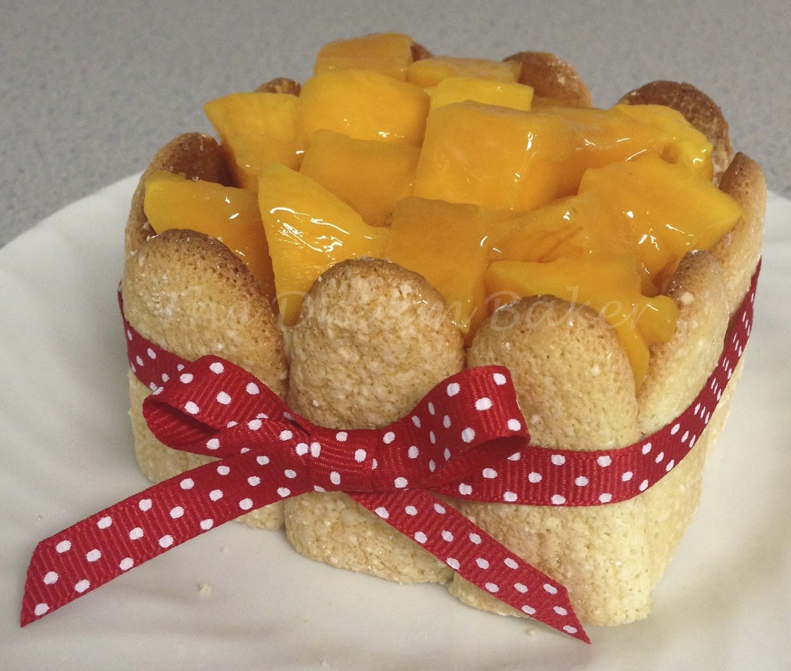 The Dream Baker...: Mini Mango Charlotte