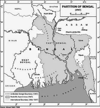 Partition of Bengal by Taimoor sodhar