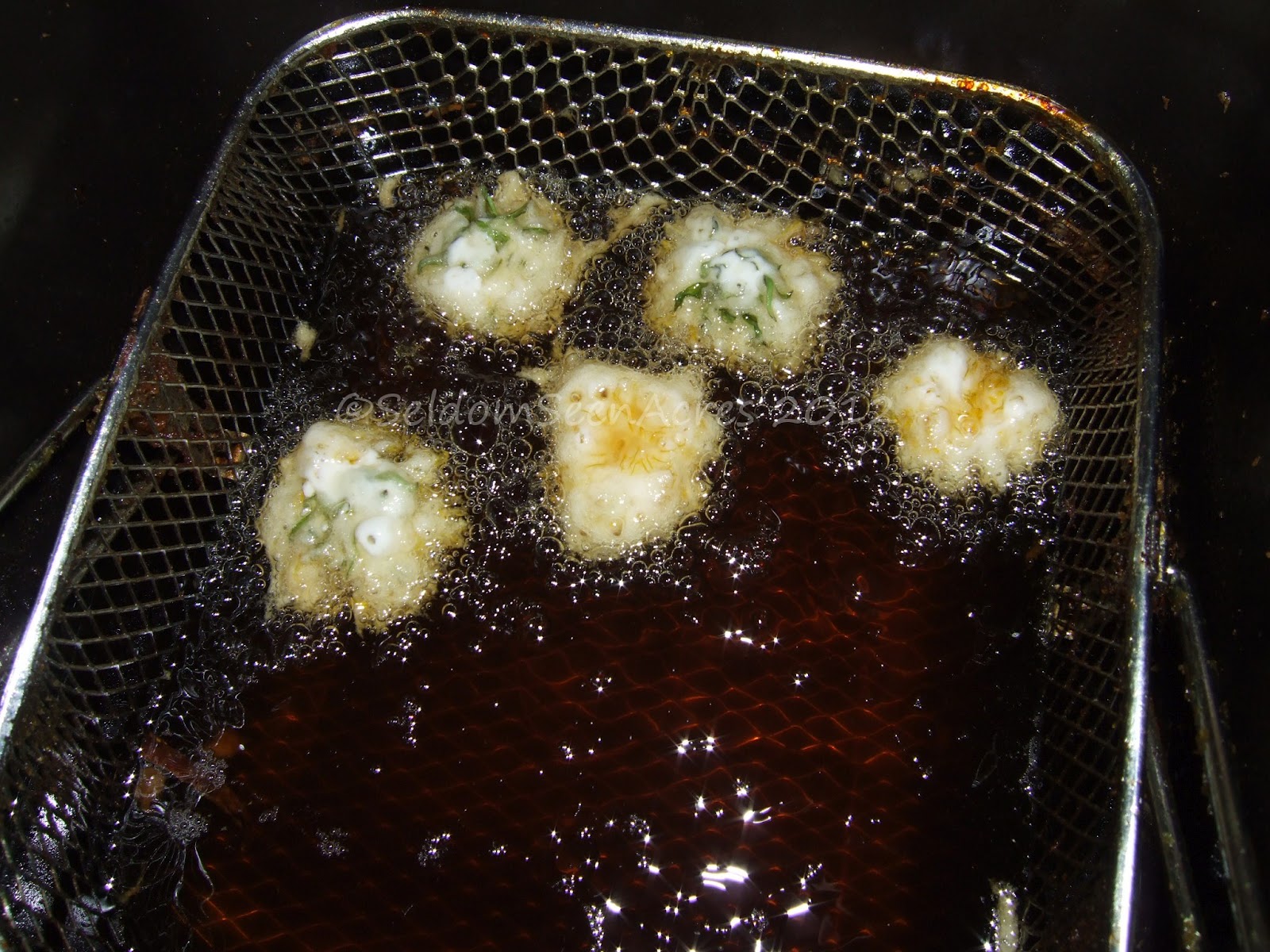 Seldom Seen Acres: Fried Dandelion Flowers