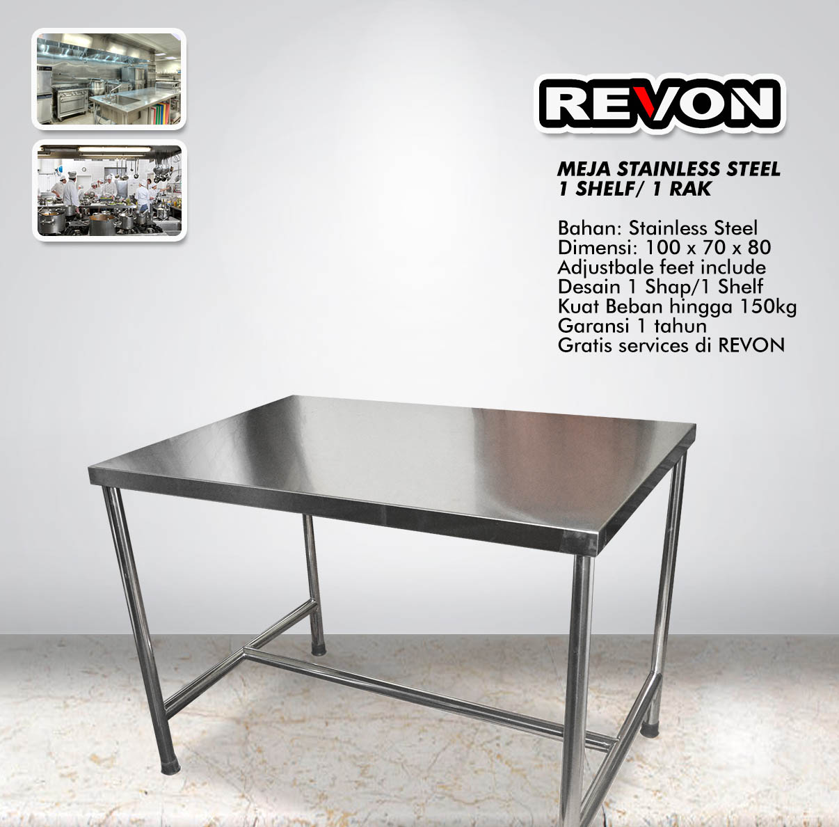 34+ Harga Meja Stainless Nayati, Terkini!