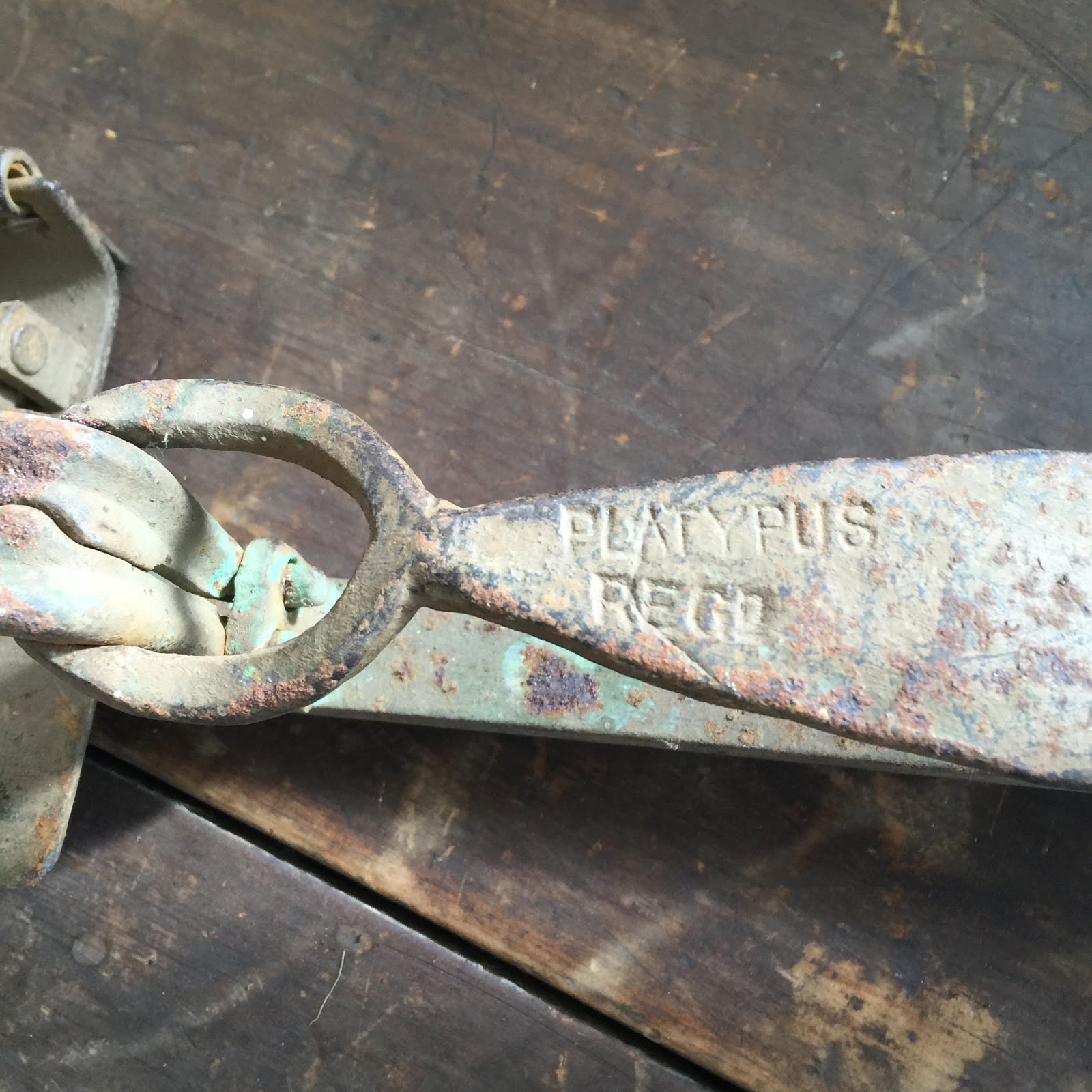 the old boathouse: Platypus Rabbit Trap