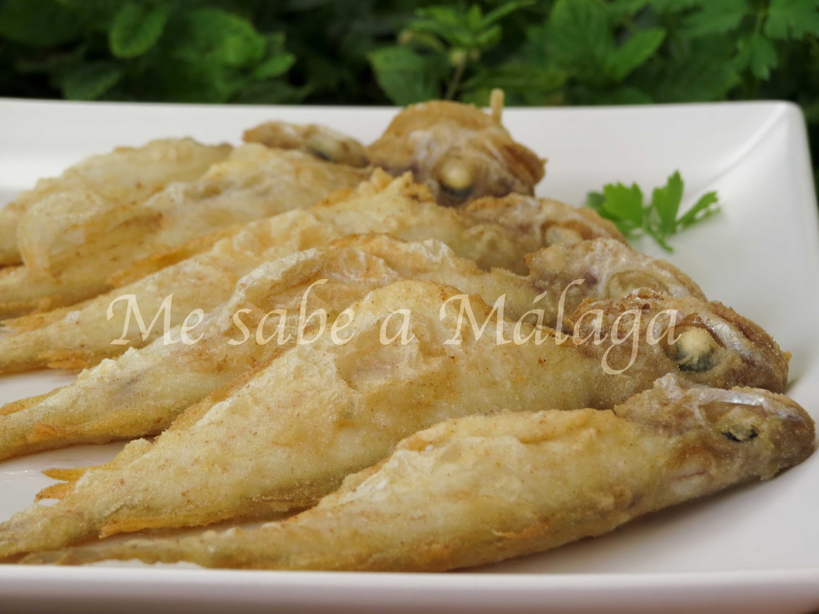 Me sabe a Málaga: Fanecas fritas