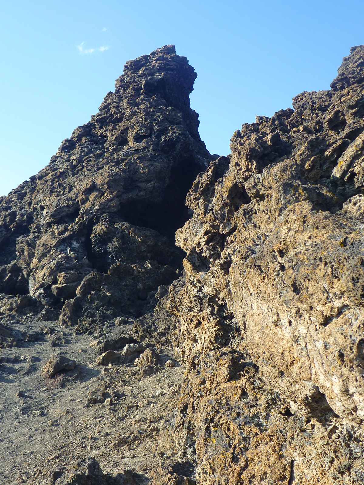 Trailing Ahead: The three chimneys at Lava Beds: Fleener Chimneys