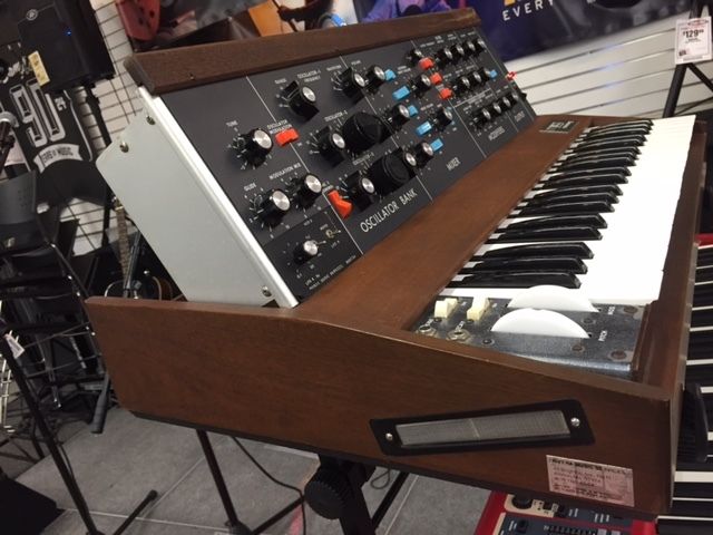 MATRIXSYNTH: MOOG MINIMOOG MODEL D with Case & Mods SN 3925