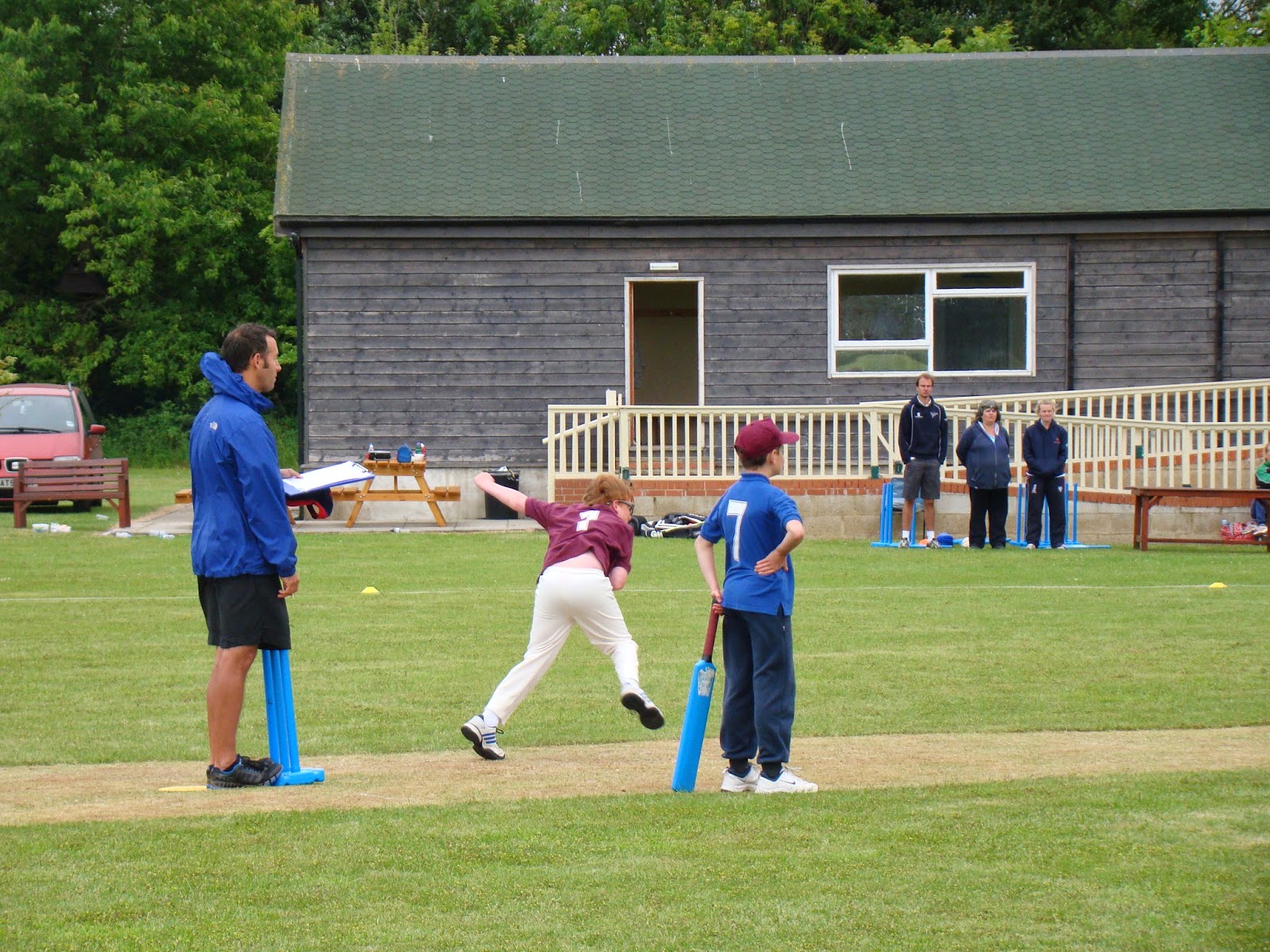 Hitcham's Blog: School Cricket Team Wins District Tournament