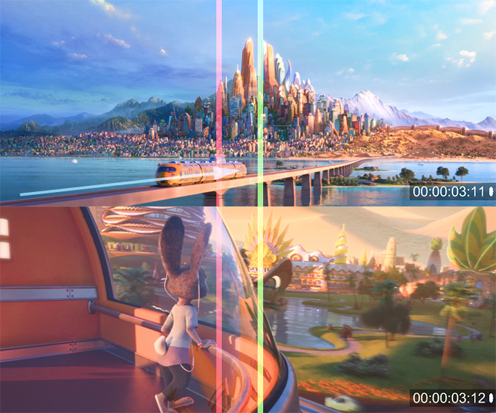 Colorful Animation Expressions: ZOOTOPIA Trailer #4: Smooth Continuity ...