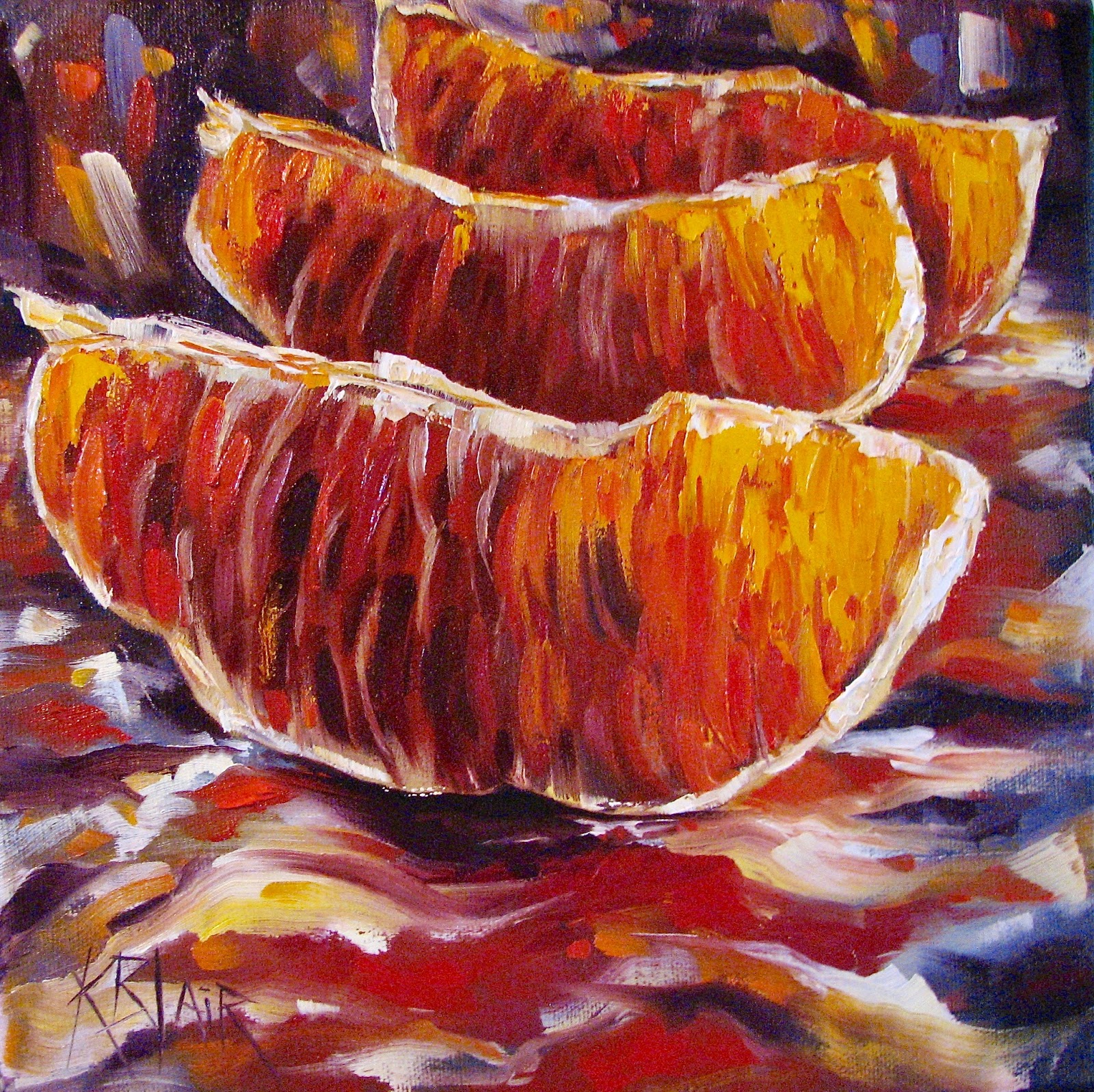 Kim Blair Artist: Blood Oranges, by Kim Blair