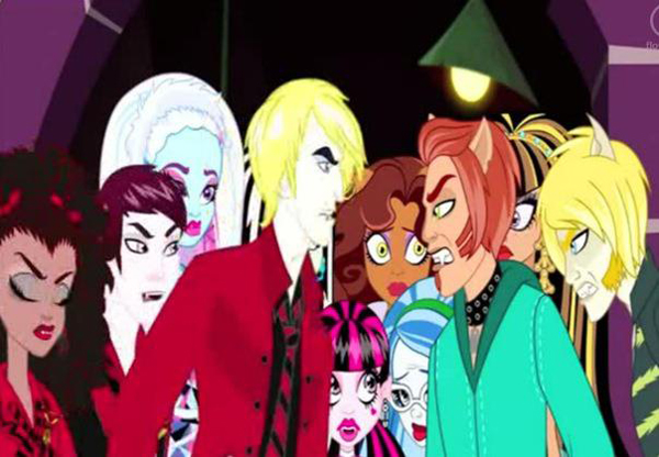 Boys from Monster High: Bram - chłopak Gory'i.