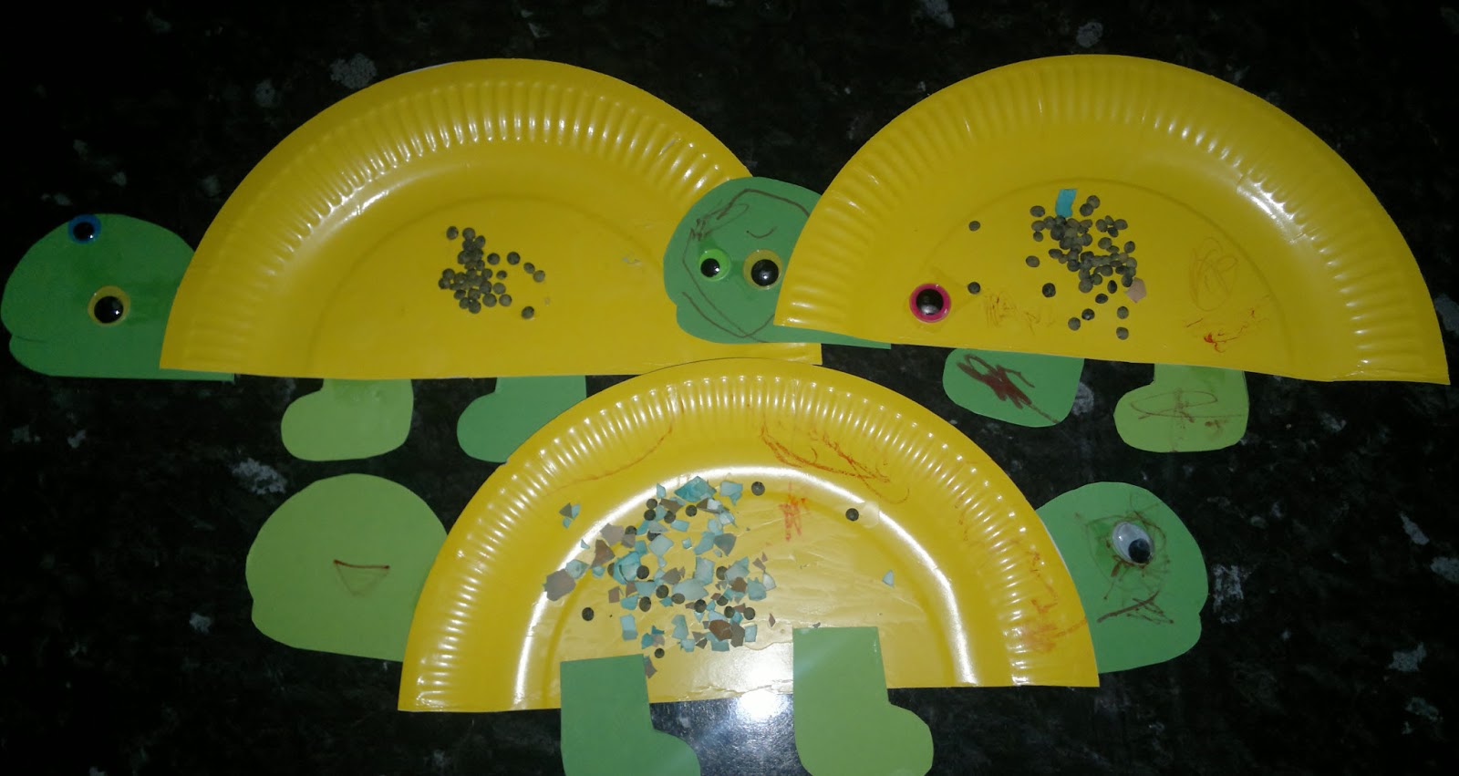Everyone enjoyed making turtles & we had lots of variations, we have ...
