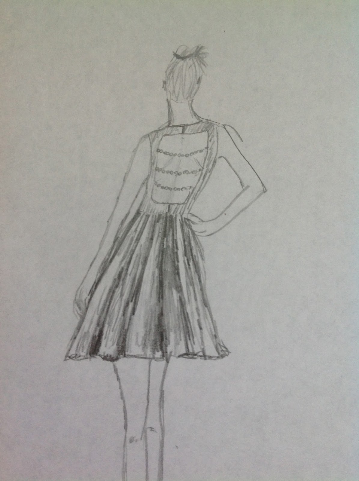 Sew What?!: Draping a Backless Dress