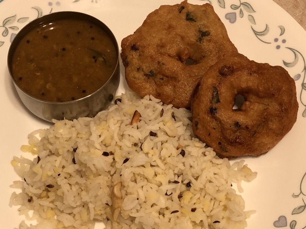 Viki 's Kitchen: Instant pot electric pressure cooker recipes - Venn Pongal