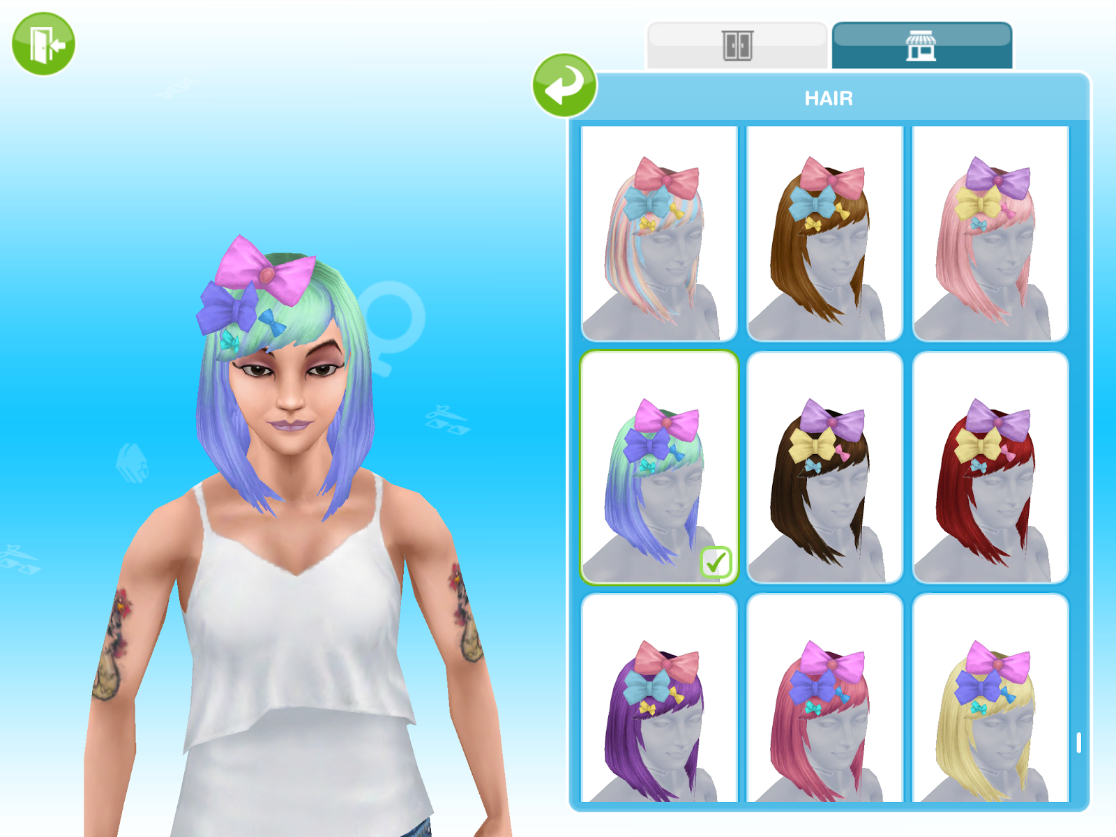 Missy's Sims and Stuff: The Sims Freeplay ~ Boutique Hair Event Quest ...