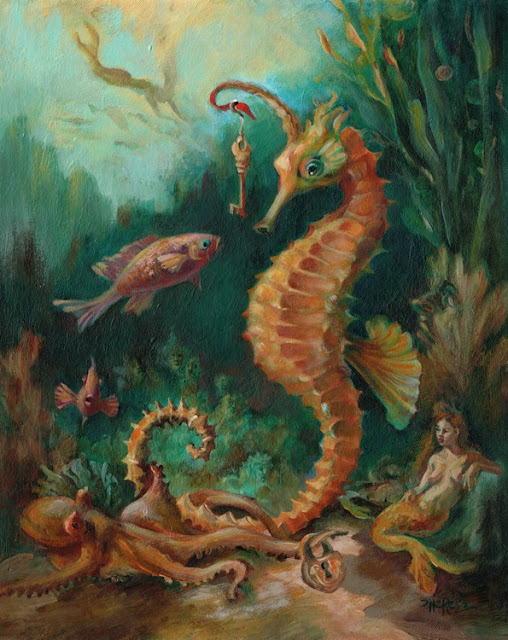 Thick Air Gallery: Seahorse Keyhorse, Octopus Locktopus