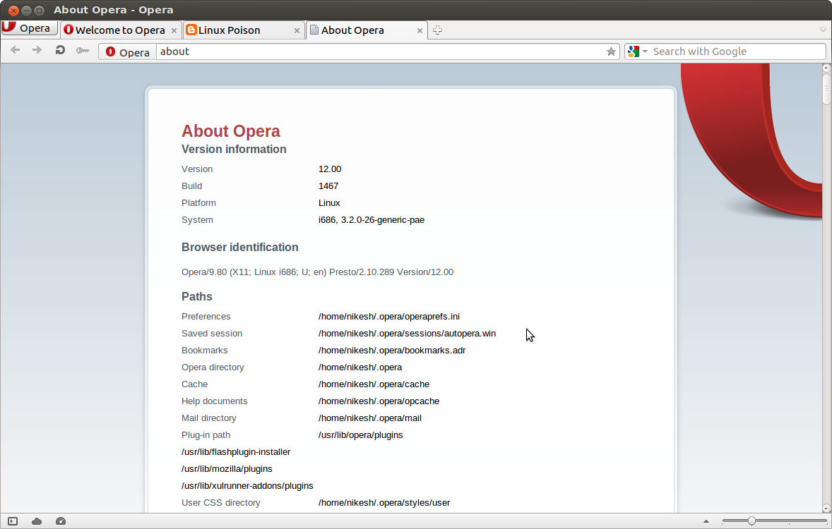 Install Latest version of Opera browser under Ubuntu | Linux Blog