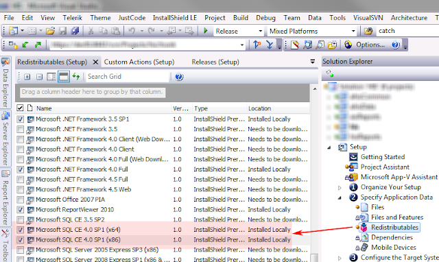 The source of my code...: Installshield 2012 Spring LE: SQL CE (Compact ...