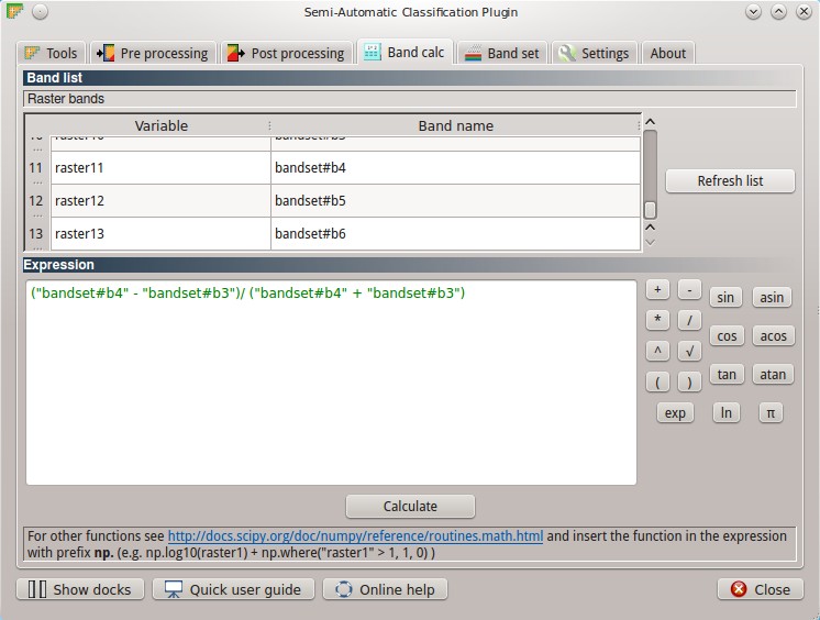 From GIS to Remote Sensing: Semi-Automatic Classification Plugin v.4.0 ...