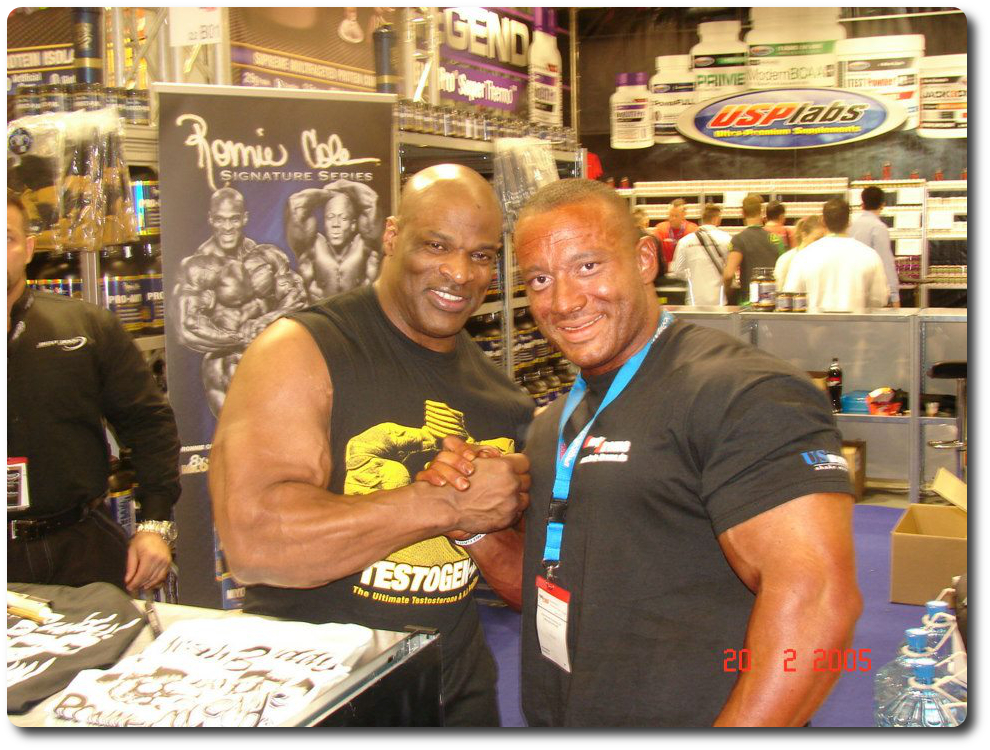 Bodybuilder Osama Ashour in fibo 2013