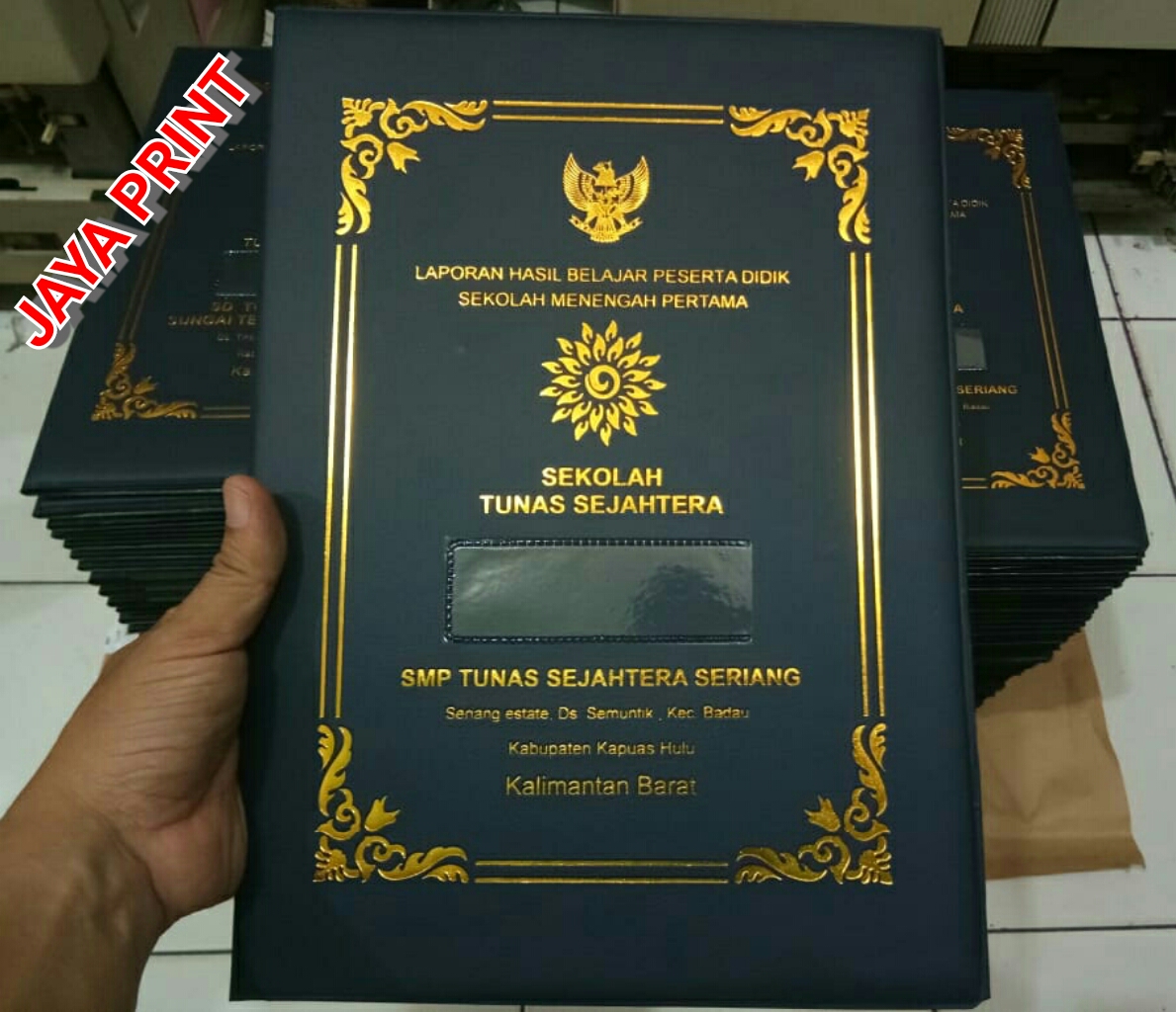 JAYA PRINT: Percetakan Map Raport dan Map Ijazah di Landak