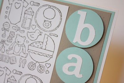 The Pursuit of Stampin'ess: Packed for baby card by Stampin Up and me