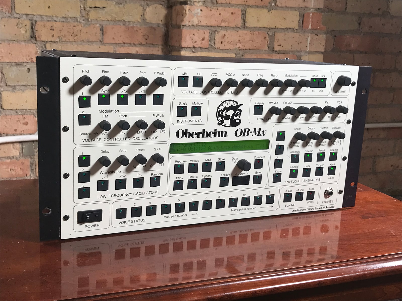 MATRIXSYNTH: Oberheim OB-Mx Polyphonic Synthesizer (4-Voice NEW OLD STOCK)