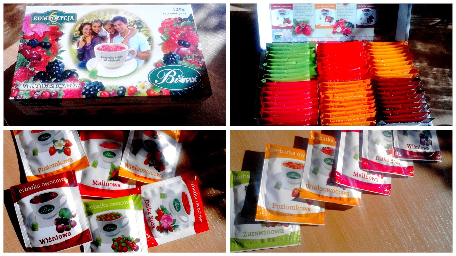 Trzy po trzy: Kompozycja 6 smaków.