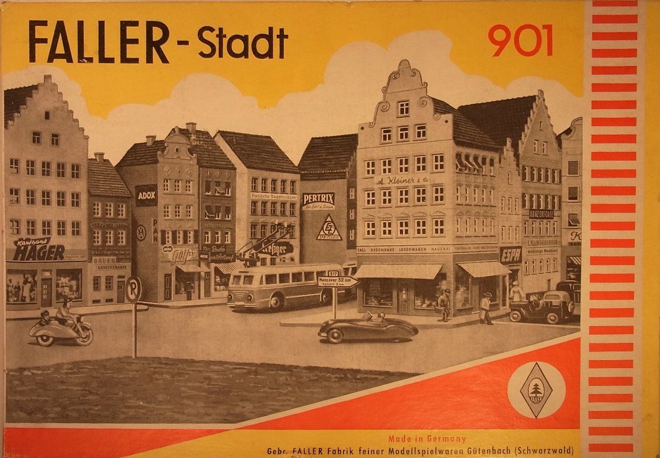 Bahnbauten H0/TT/N: Faller-Stadt