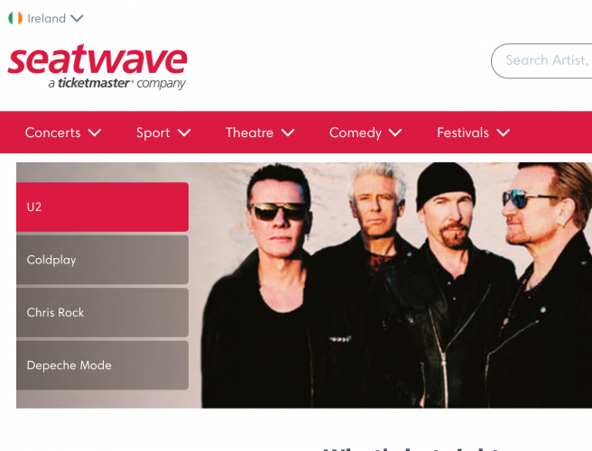 U2 Sombras e Árvores Altas - Blog: Ticketmaster anuncia o fechamento do ...