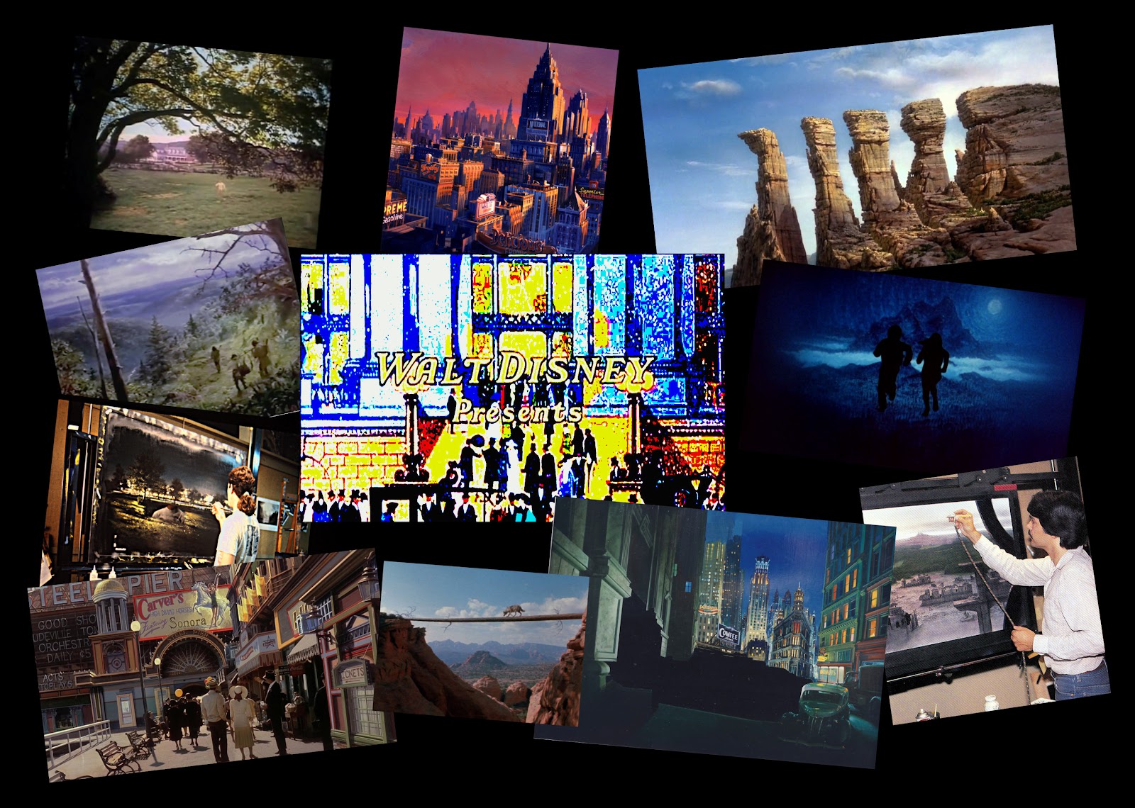 Matte Shot - a tribute to Golden Era special fx: THE WONDERFUL WORLD OF ...