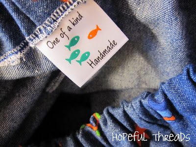 Hopeful Threads: Pattern Review - Whimsy Couture Boys Shorts