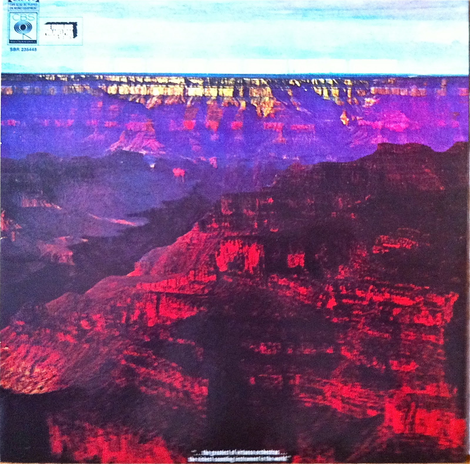 Urban Bowerbird: Grand Canyon Suite triple post - Ferde Grofé, Eugene ...