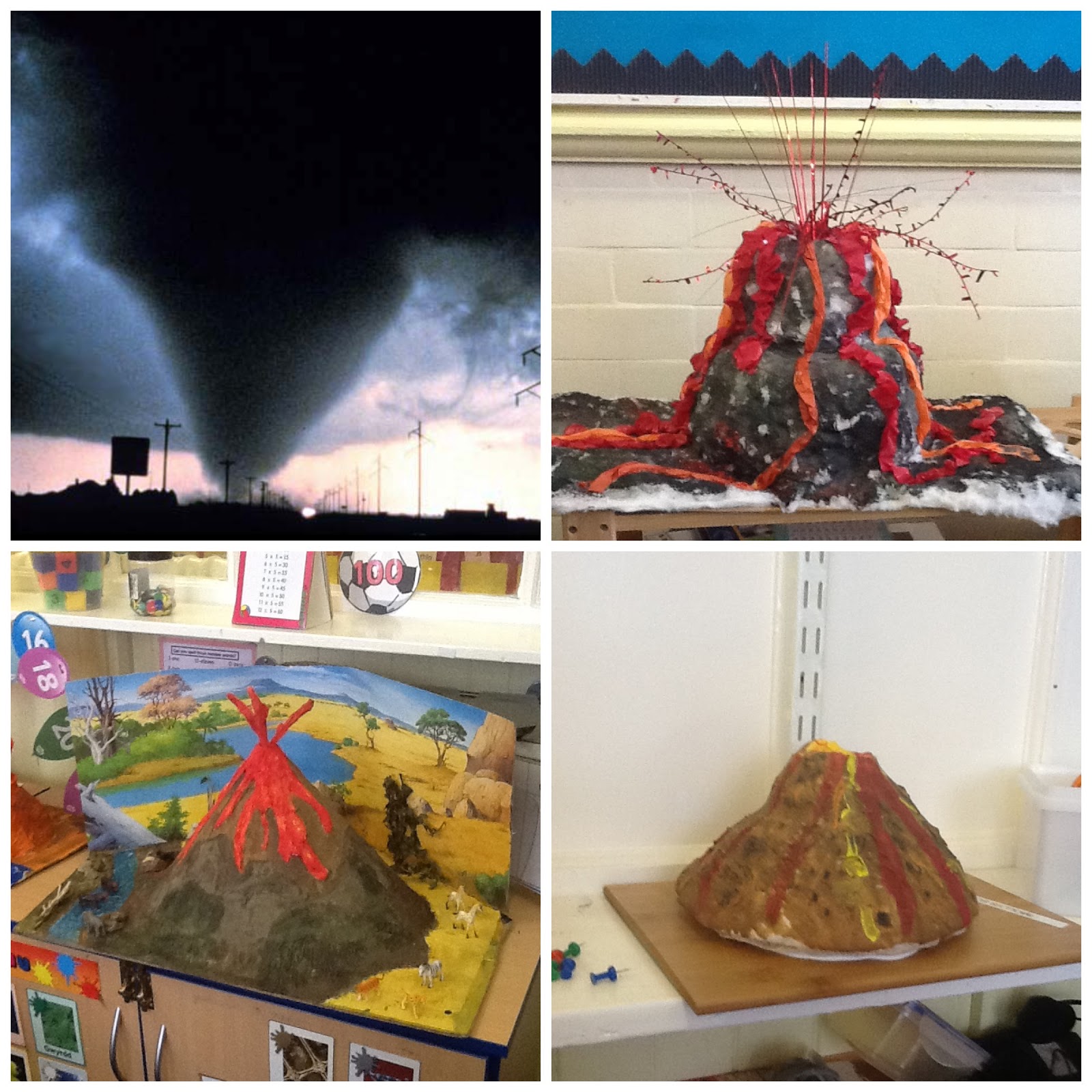 Cefn Fforest Primary School: Natural disasters