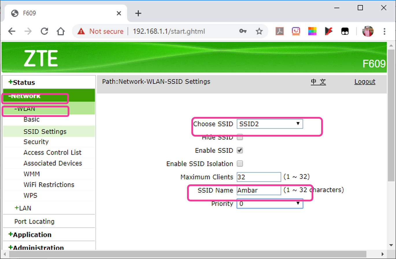 Erna's blog: Cara Cek Password Wifi IndiHome pada ONT ZTE F609