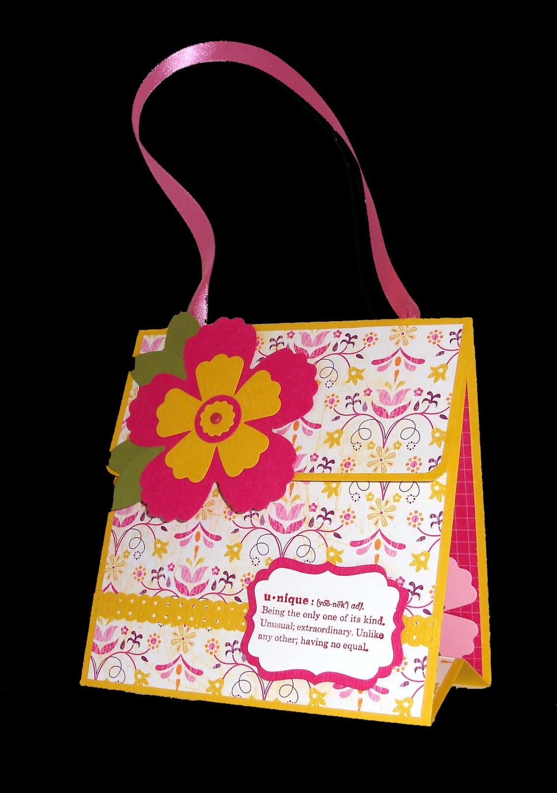 Crafts by Beth: CD Envelope Purse - Raspberry Lemonade