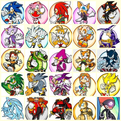 Personajes de sonic x - Imagui