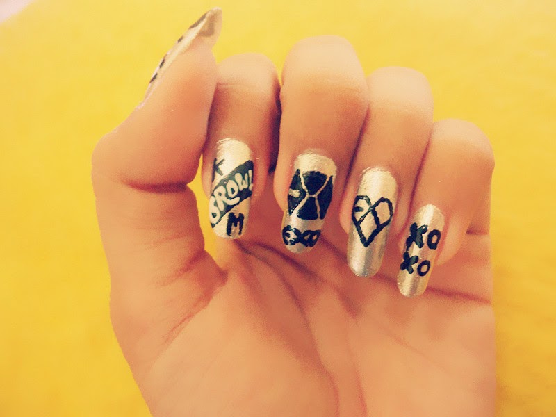 ♥ CC's NAILS ♥: We are one, We are EXO