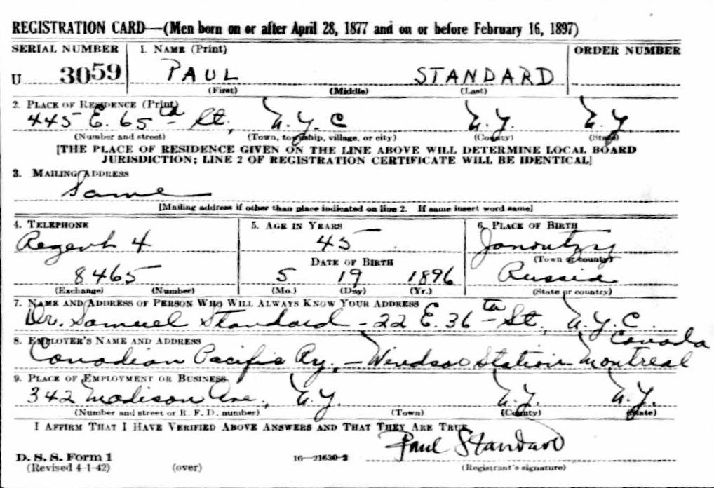 Tenth Letter of the Alphabet: Creator: Paul Standard