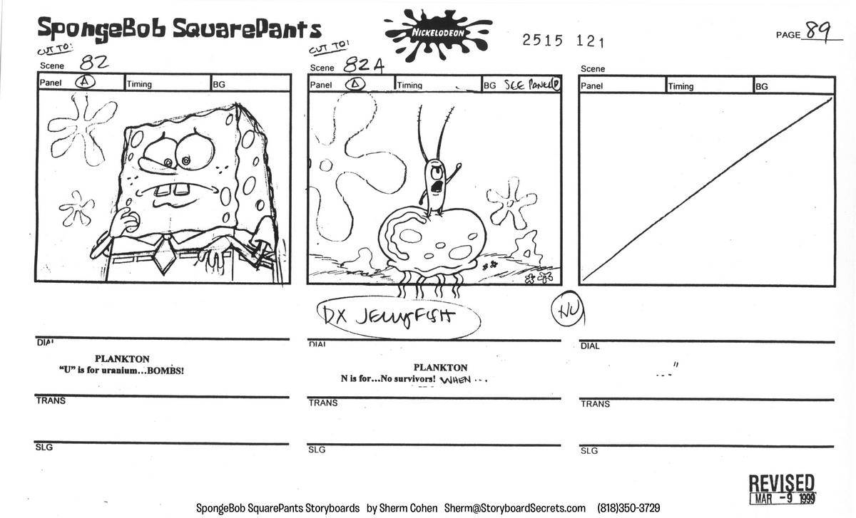 Sherm Cohen Storyboard Artist: SpongeBob Storyboards: The FUN Show