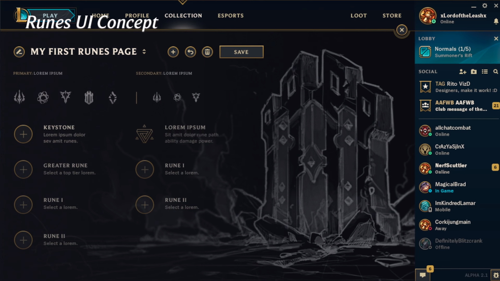 Surrender at 20: Red Post Collection: Riot Pls - Runes Reforged and ...