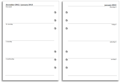 My Life All in One Place: New Filofax diary layout to download - CC ...