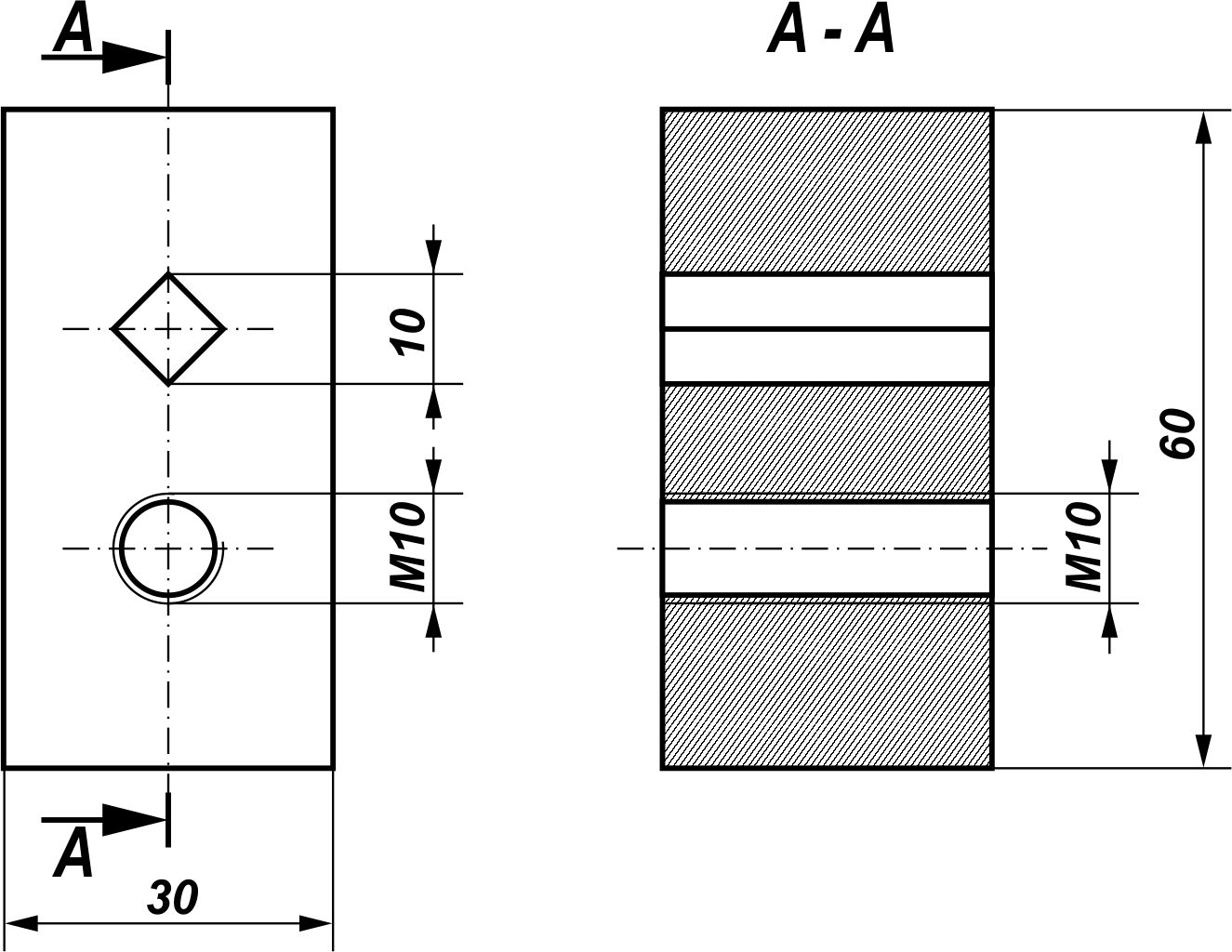 Műszaki rajz elemek