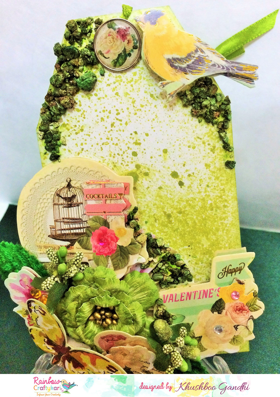 Welcome to Rainbow Craftykari Blog: Stylish and Classy Tags Tutorial by ...