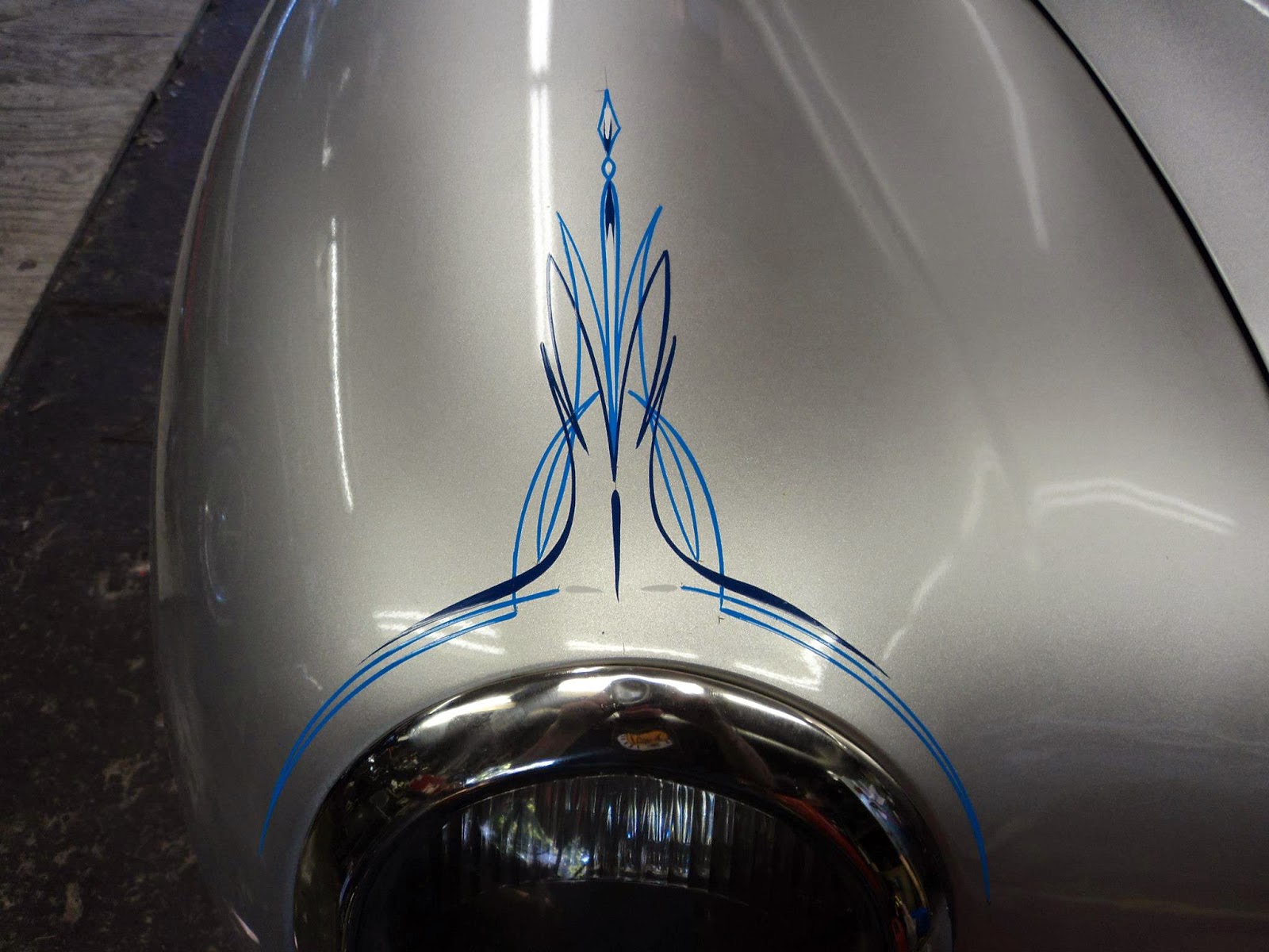 Dennis Day Designs - Lettering, Pinstriping; Murals: Pinstriping