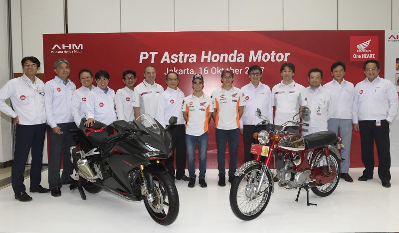 Kunjungan Marc dan Dani di AHM Plant Sunter