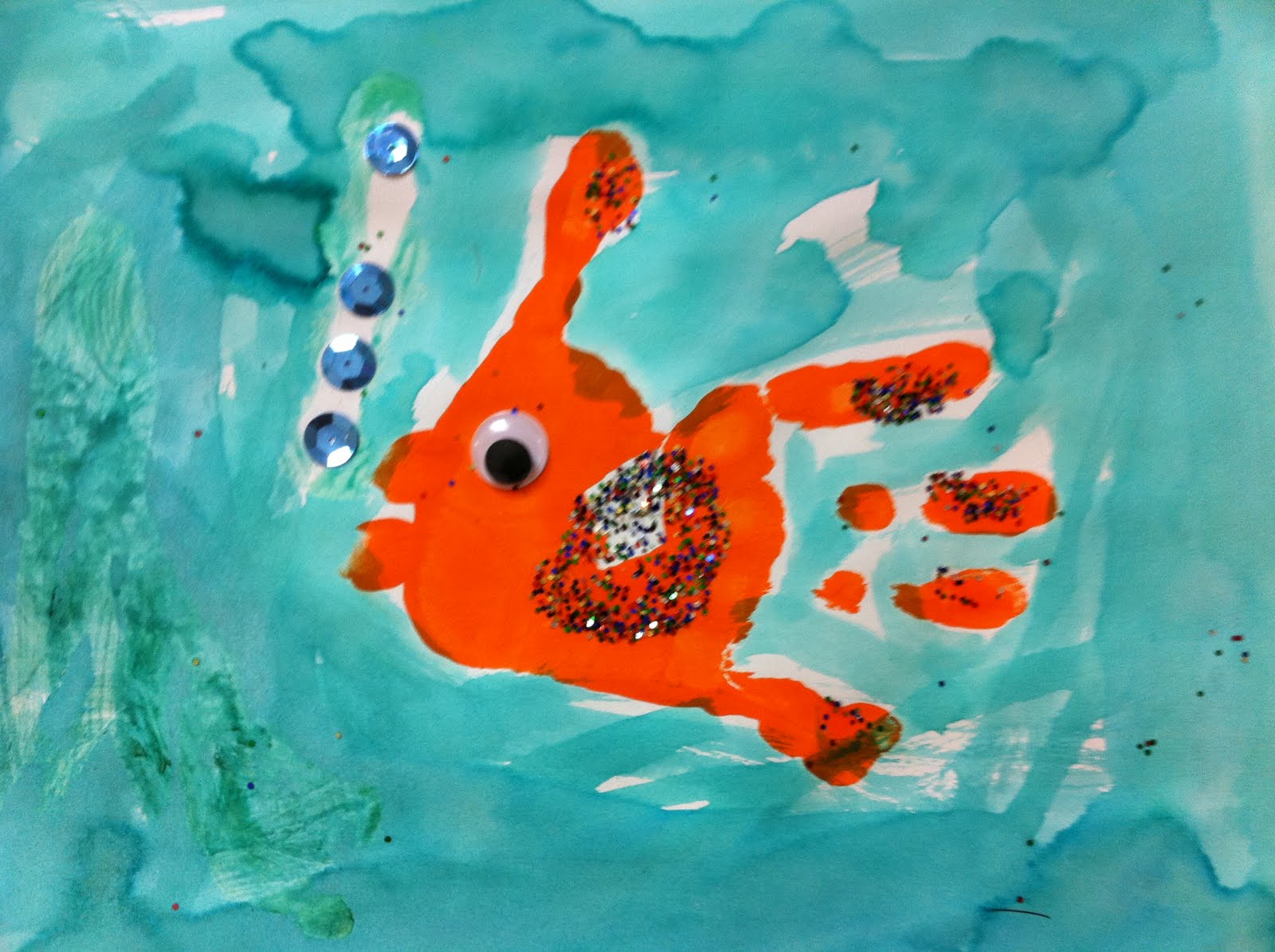 Fish Glyph - Fairy Dust Teaching
